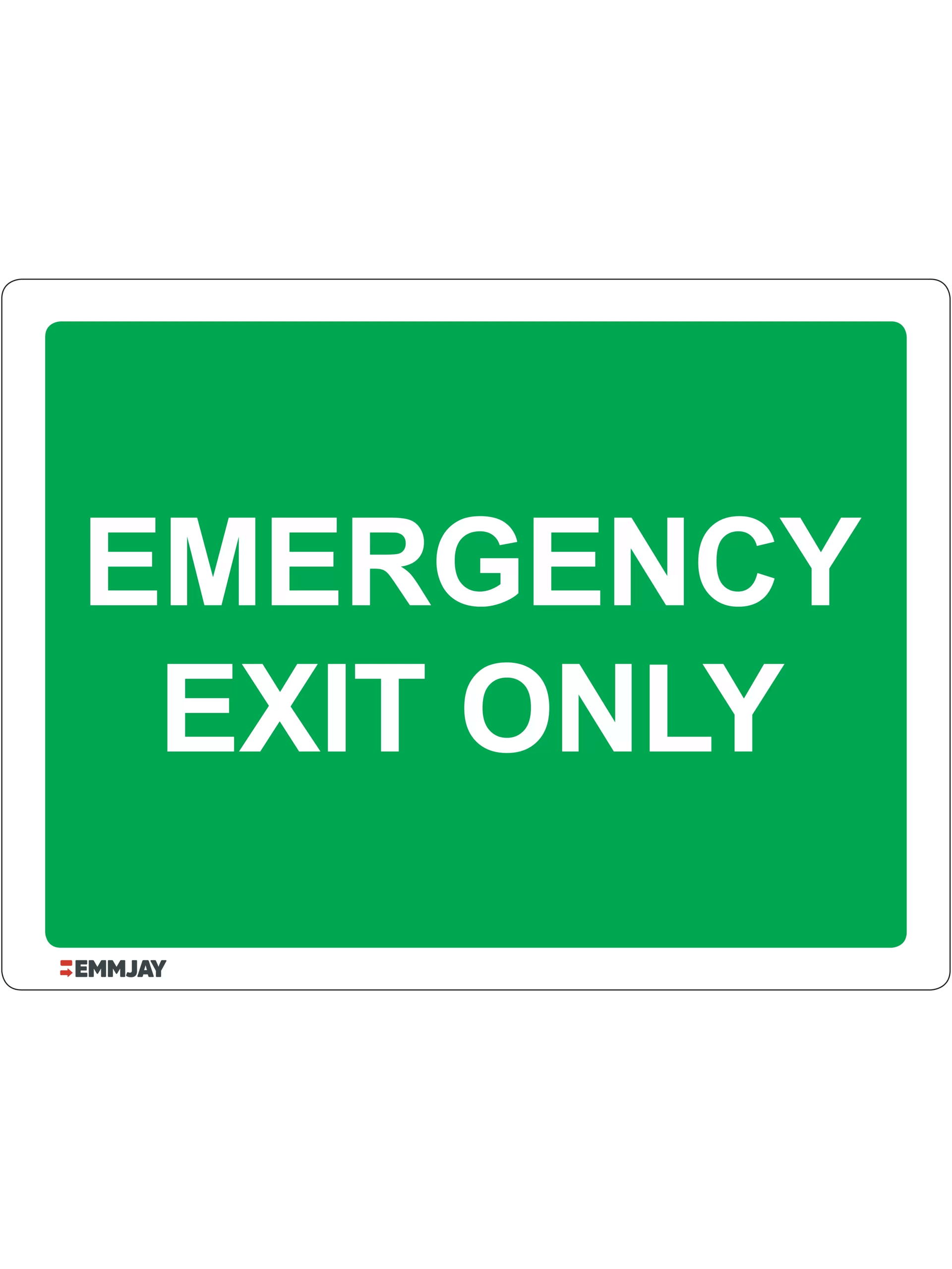 Emergency Signs Archives - Emmjay Ltd
